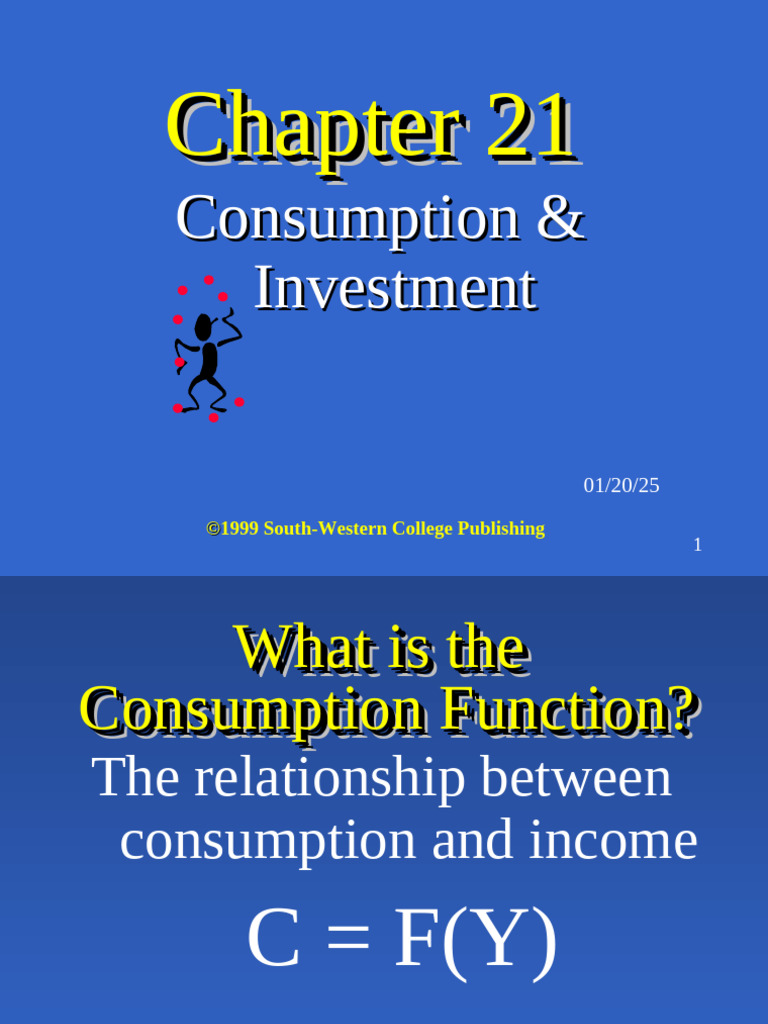 gch21 | PDF | Consumption (Economics) | Economies