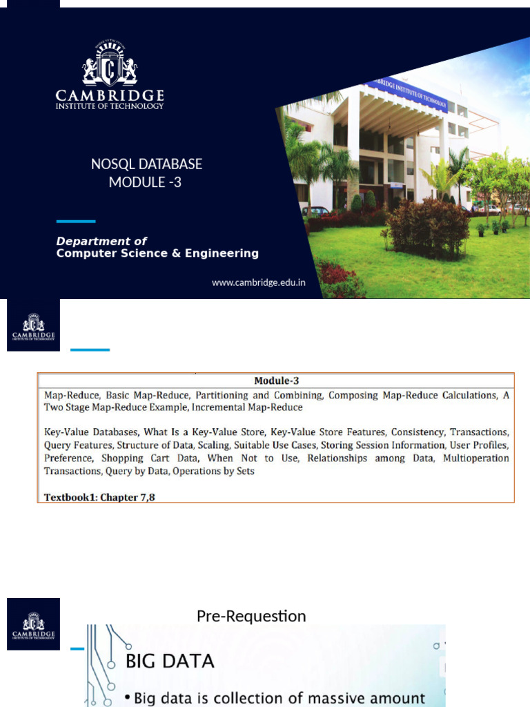 MODULE 3 | PDF | Map Reduce | Apache Hadoop