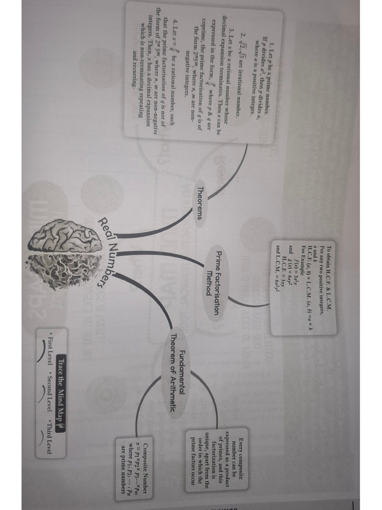 Mind Map of Maths (CH 1-14) | PDF