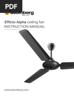 Atomberg CEILING FAN | PDF | Manufactured Goods | Electrical Engineering