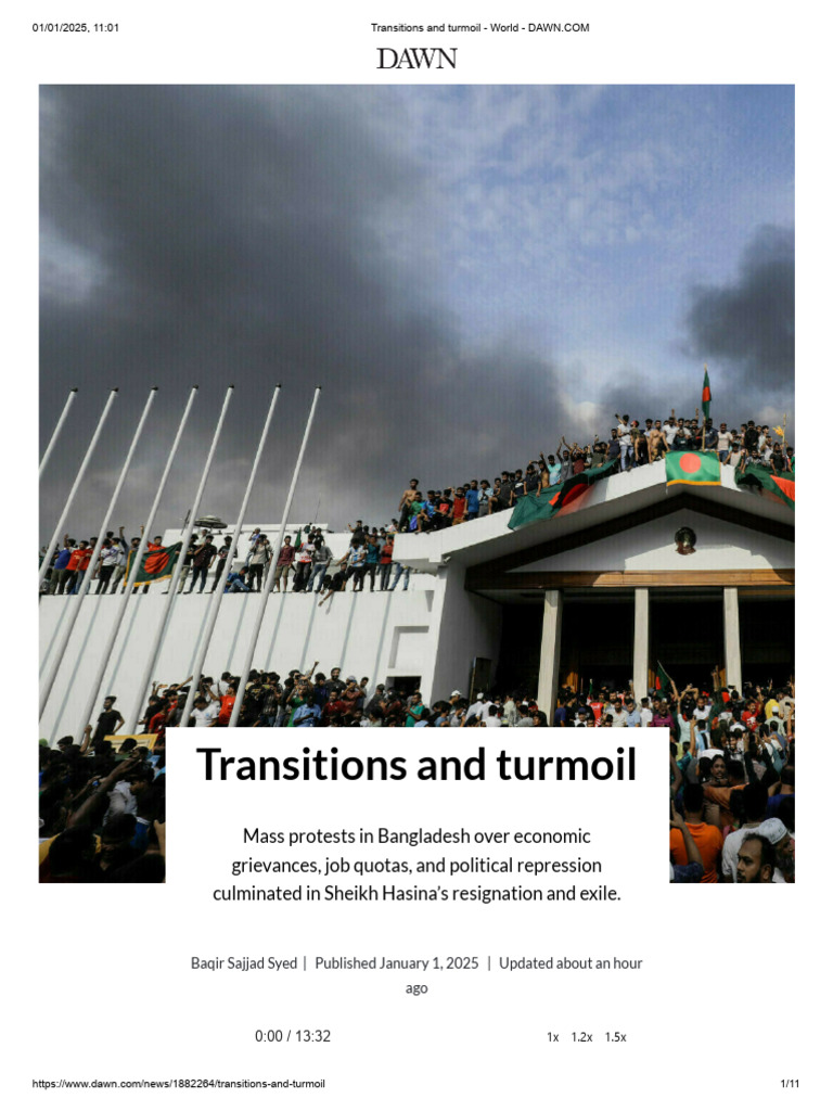 Transitions and Turmoil - World | PDF | Bharatiya Janata Party ...
