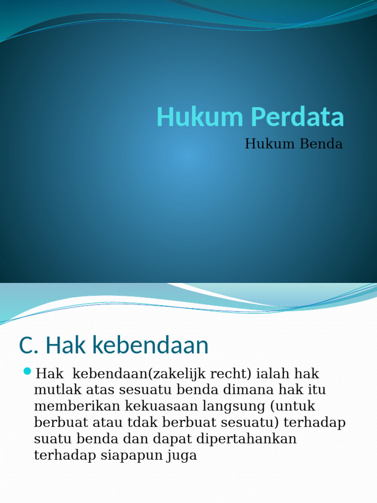 Hukum Perdata | PDF