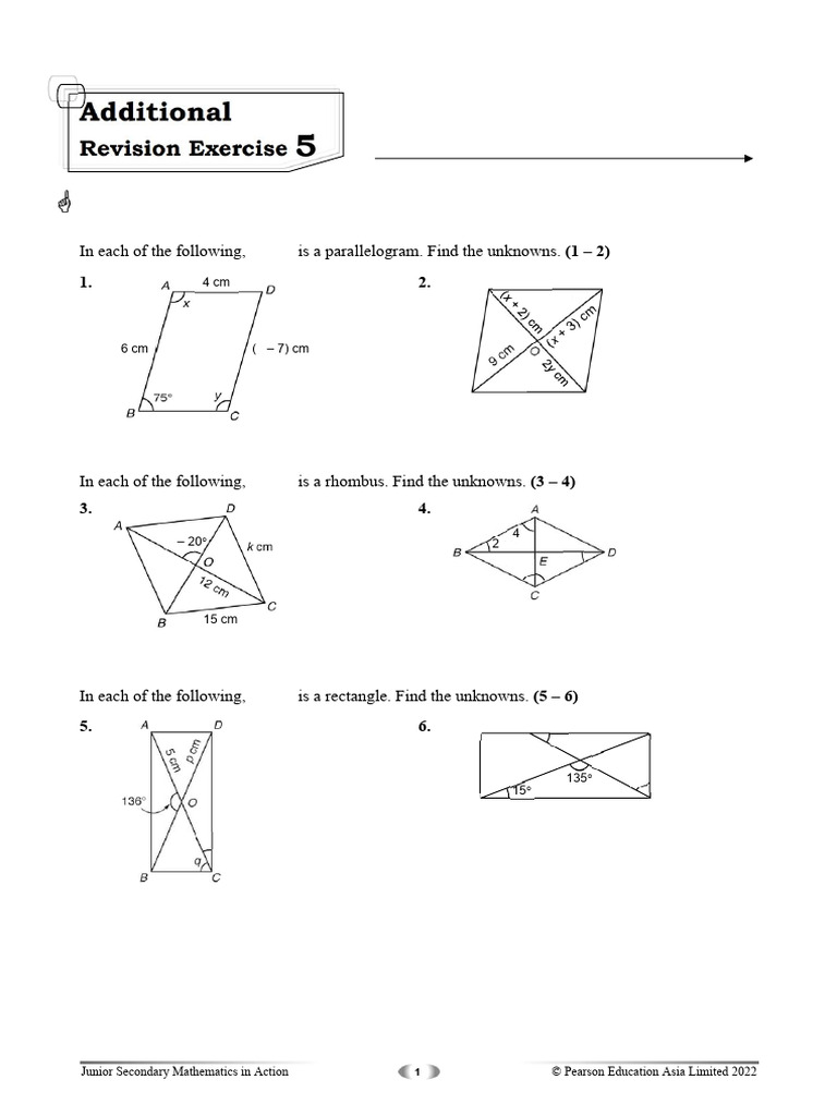 Add_Rev_3A05_e | PDF | Geometry | Euclidean Geometry