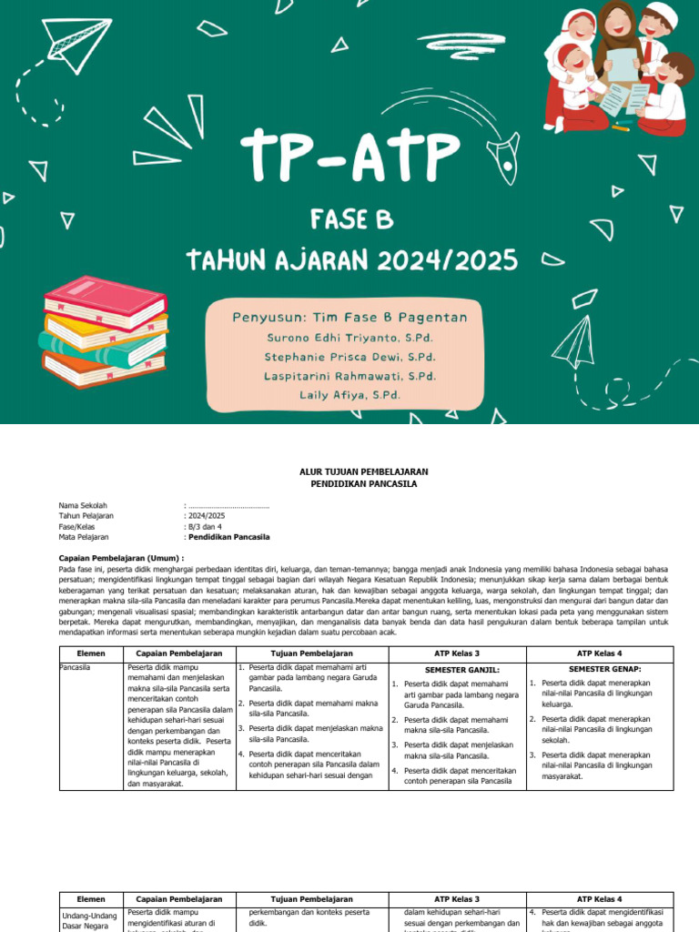 FASE B TP-ATP (1) | PDF