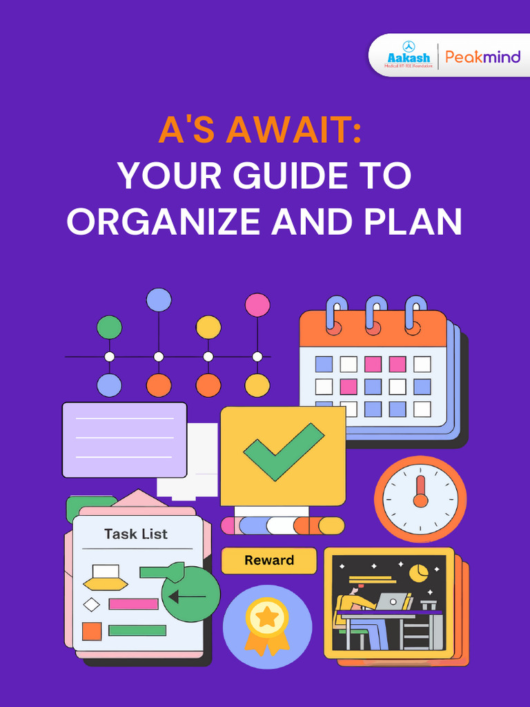 A's Await Your Guide To Organize and Plan - Handout | PDF | Time ...