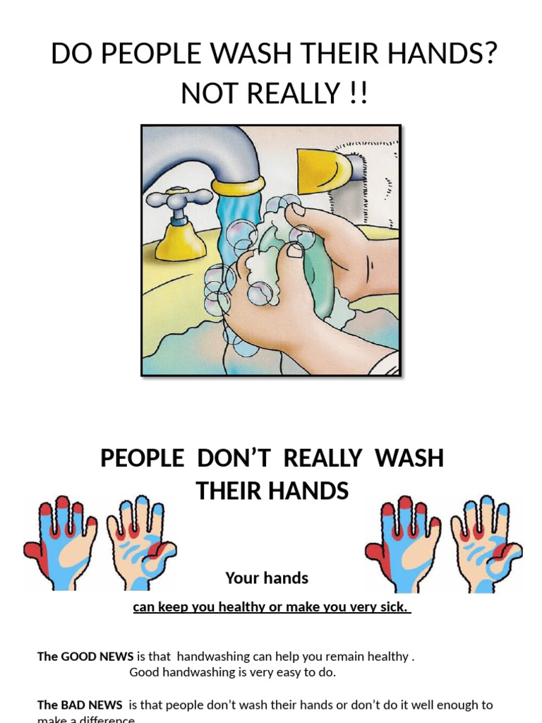 Wash Your Hands | PDF | Hand Washing | Microbiology