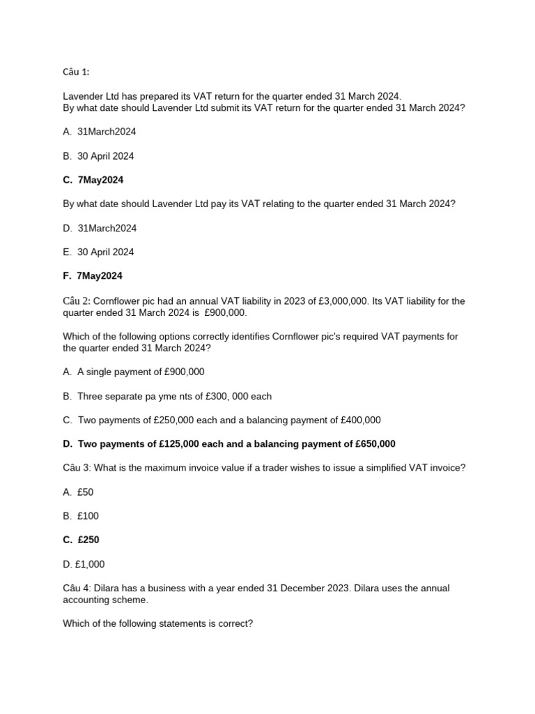 Chap-12-Tax-2 | PDF | Value Added Tax | Invoice