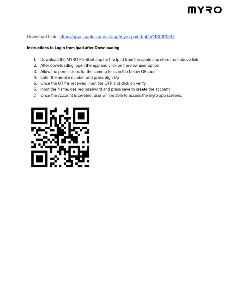 Copy of MYRO App User Manual | PDF | Mobile App | Actuator