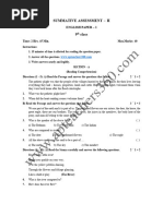SEA Practice Test ELA Answer Key | PDF
