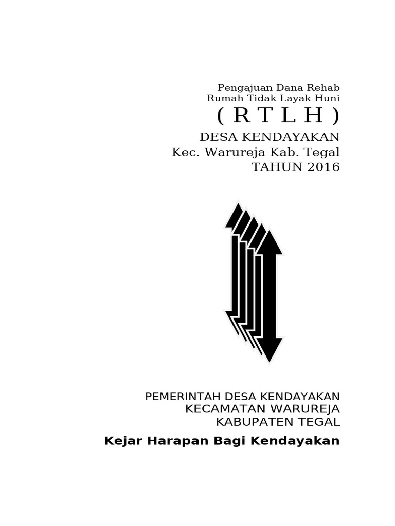 Pengajuan Dana RTLH | PDF