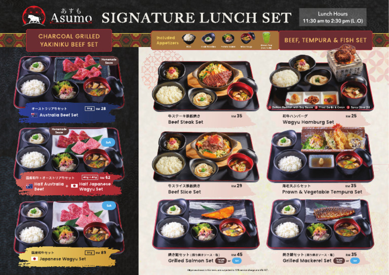 Lunch Menu | PDF