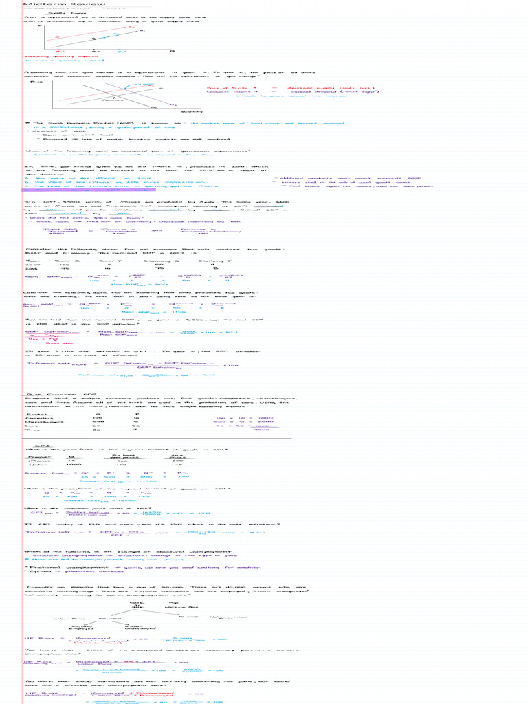 Midterm Review | PDF