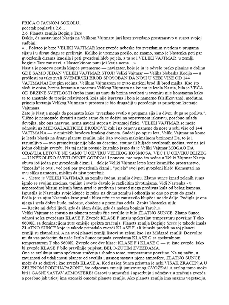 JASNI SOKOL 44 STATISTIKE 2024+ | PDF