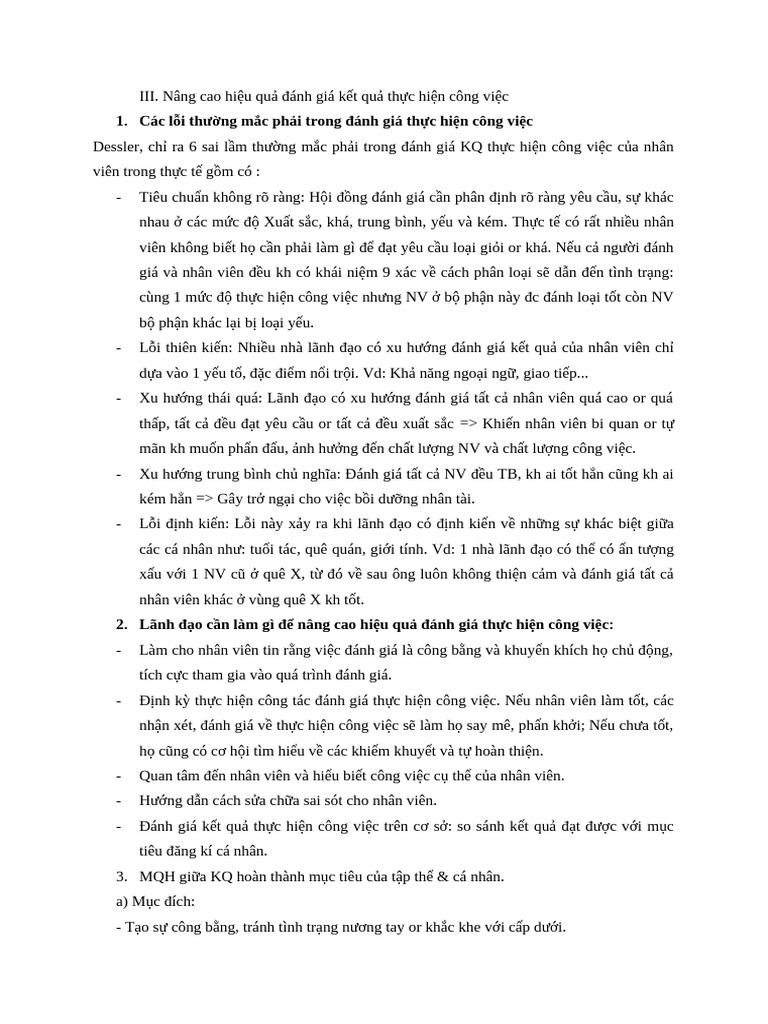 Thuyết Trình Qtnnl (III,IV,V) | PDF