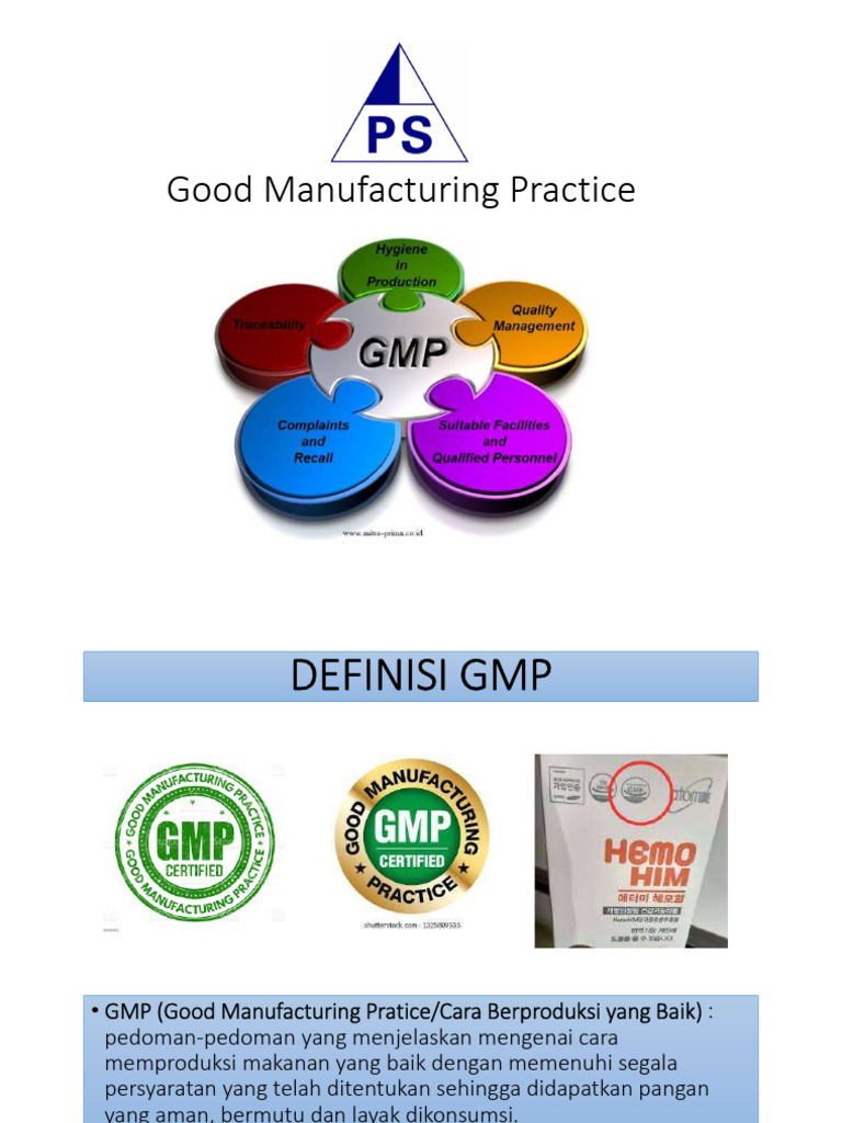 MATERI GMP HACCP-CCP Lengkap | PDF