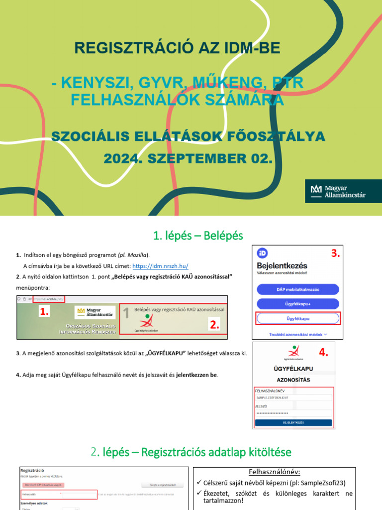 KENYSZI GYVR IDM Regisztracio - Uj - Felhasznalok - Reszerev3 | PDF