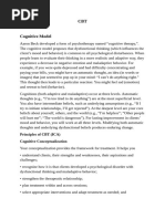 Think CBT Exercise 8 - Longitudinal Formulation V10 | PDF | Thought ...