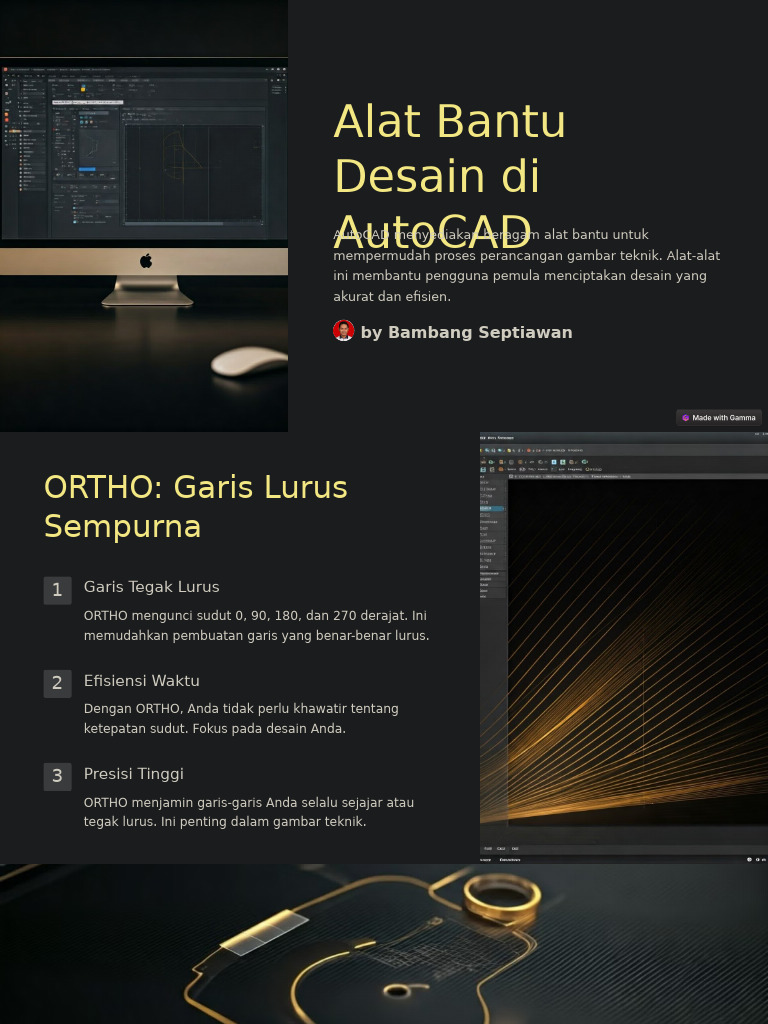 Alat-Bantu-Desain-di-AutoCAD | PDF