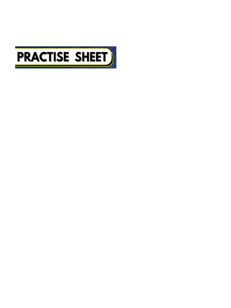 Mixture (ClassRoom Sheet) | PDF | Brass | Ratio