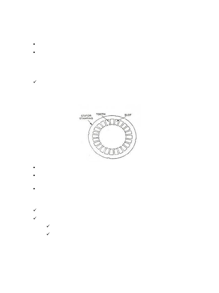 Three Phase Induction Motor - Notes | PDF | Electric Motor ...