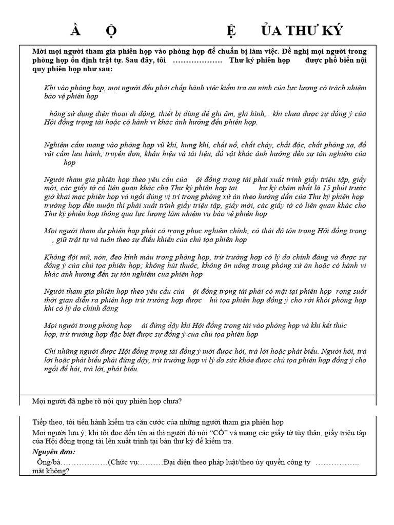 HS THƯ KÝ TẠI PHIÊN HỌP GIẢI QUYẾT TRANH CHẤP CỦA HĐTT APEC | PDF