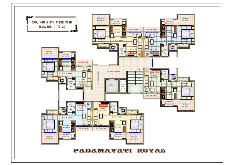 Floor Plan Layout with Dimensions | PDF