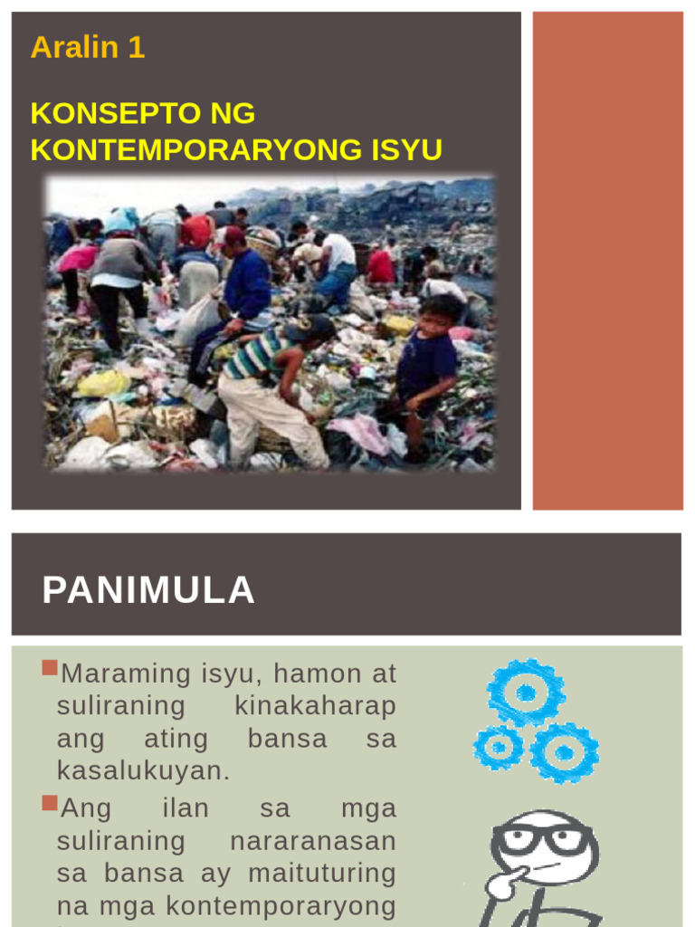 Module 1-Konsepto-Ng-Kontemporaryong-Isyu | PDF
