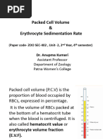 Estimation of Erythrocyte Sedimentation Rate (ESR) | PDF | Medical ...