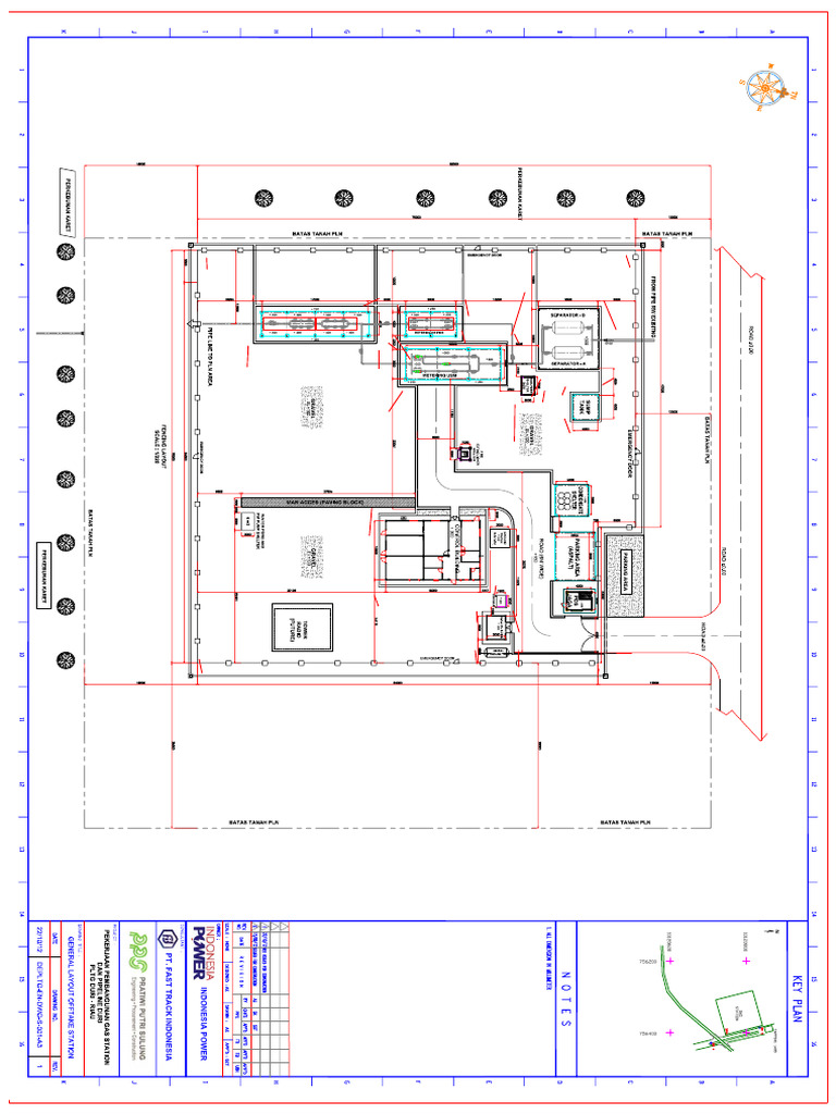 General Layout Offtake Station Rev | PDF