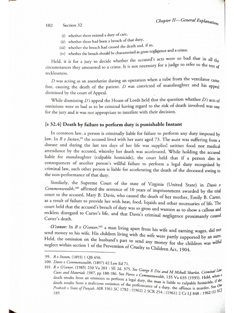 CHAPTER 2 General Explanation | PDF | Manslaughter | Common Law