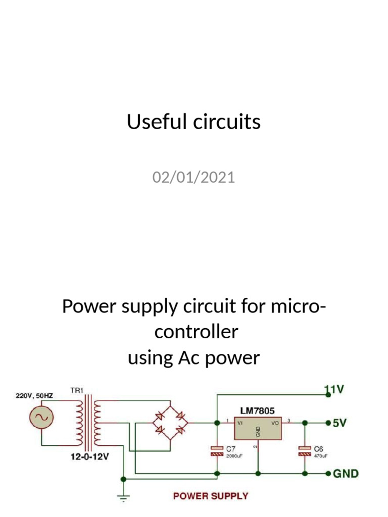 useful ccts-converted | PDF | Power Supply | Electrical Network