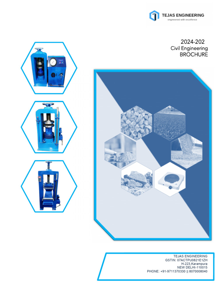 tejas-brouchure | PDF | Concrete | Building Engineering