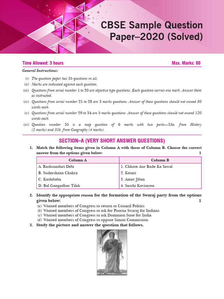CBSE - Sample - Paper - 2020.pdf202110050828511633422531 SST | PDF ...