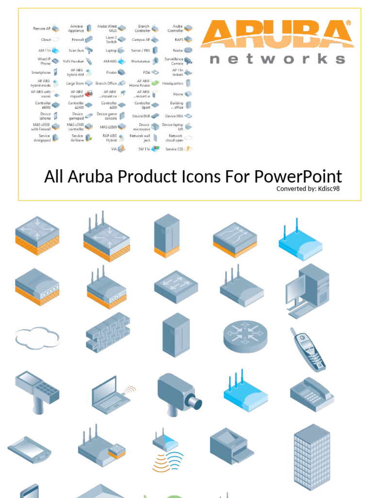 All Aruba PPT - Icons - 4AirHeads | PDF