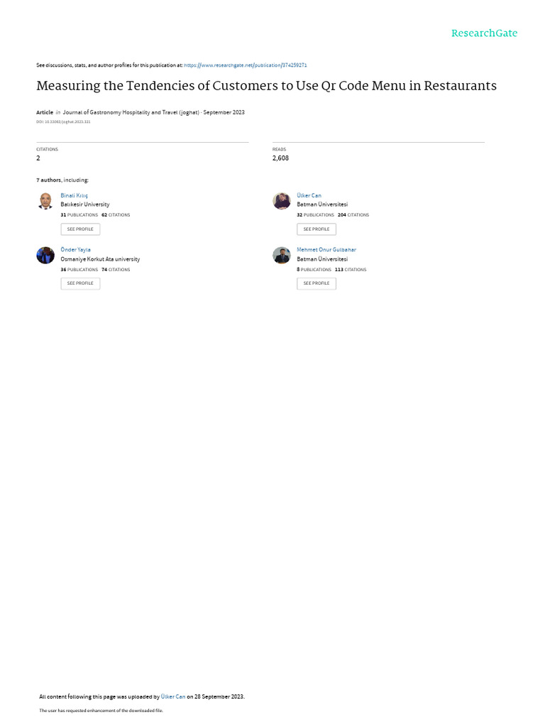 2023 Vol 6 Issue 3 Full Text | PDF | Menu