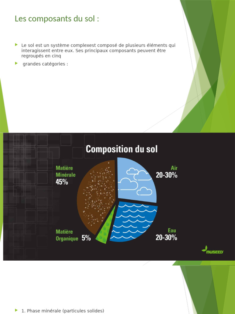 Les composants du sol | PDF
