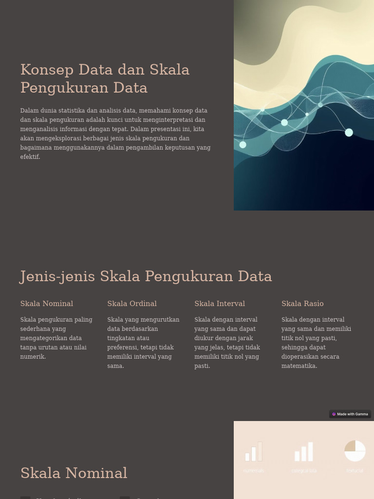 Jenis-Jenis Skala Pengukuran Data | PDF