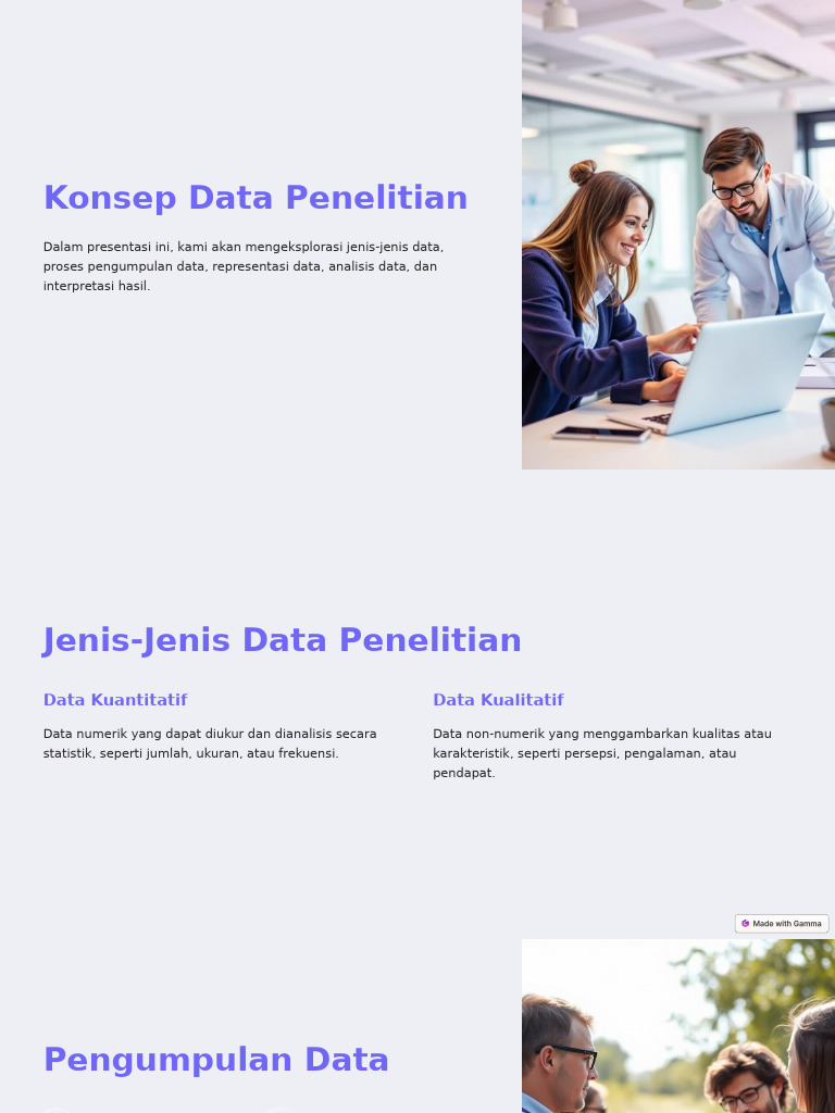 Konsep Data Penelitian | PDF