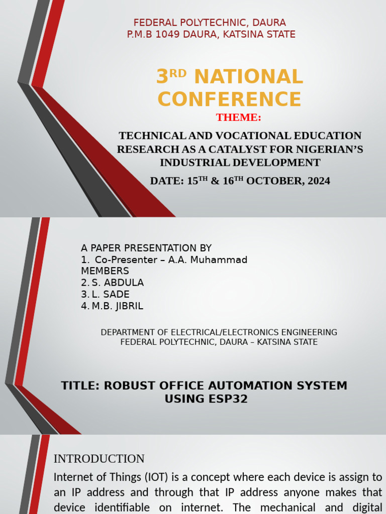 Slide 1 | PDF | Internet Of Things | Internet