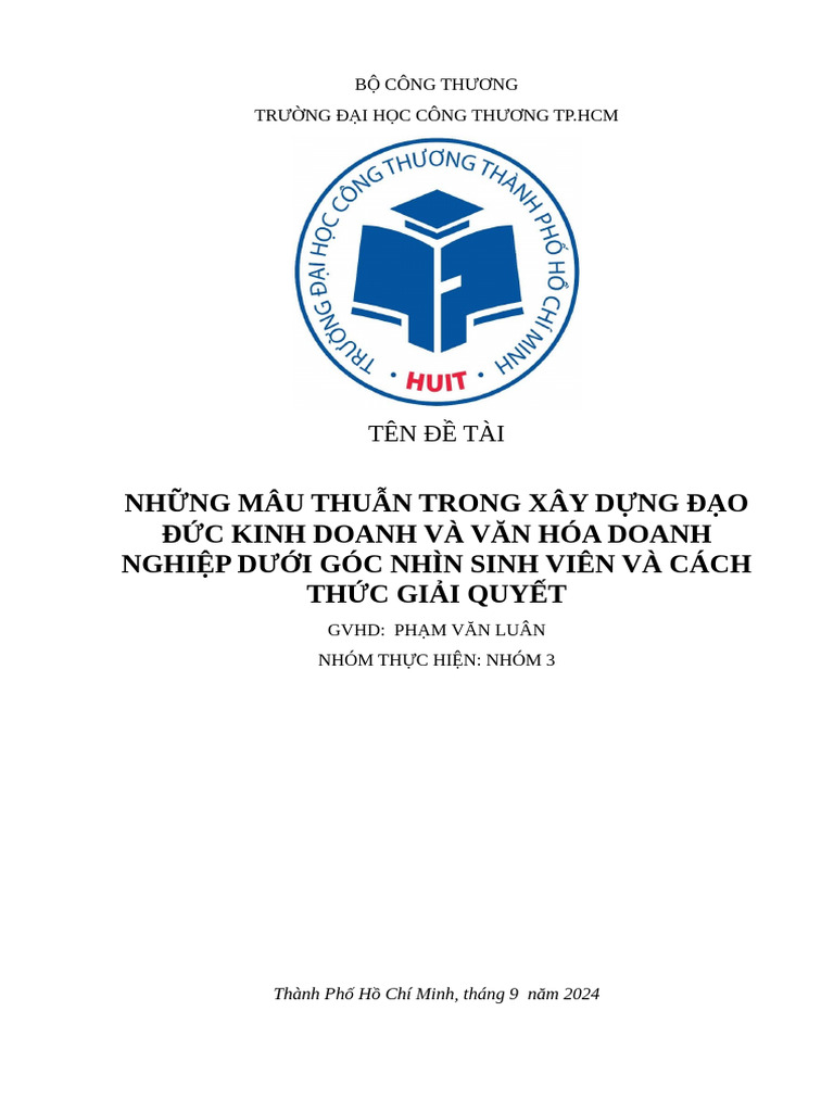 Những mâu thuẫn trong xây dựng DDKD và VHDN | PDF