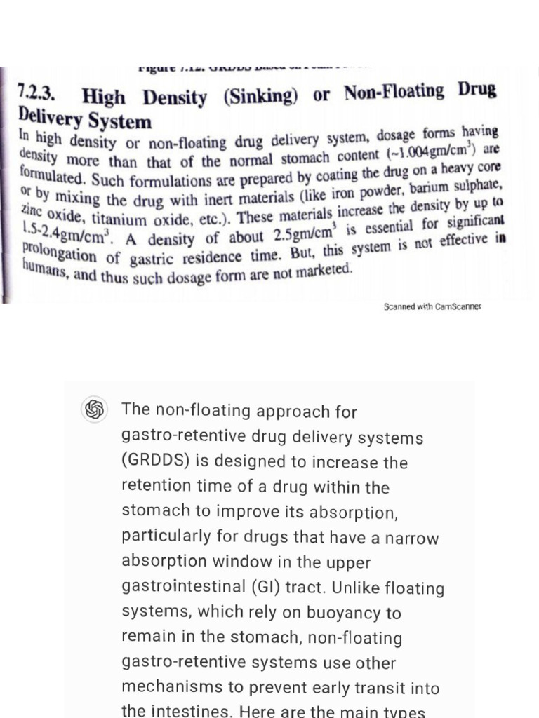 Non-Floating Approach For GRDDS | PDF
