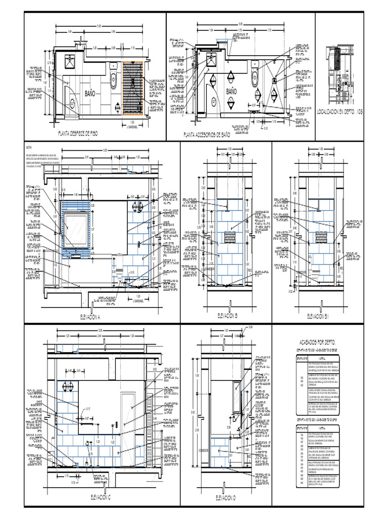Plano Recámara Principal | PDF