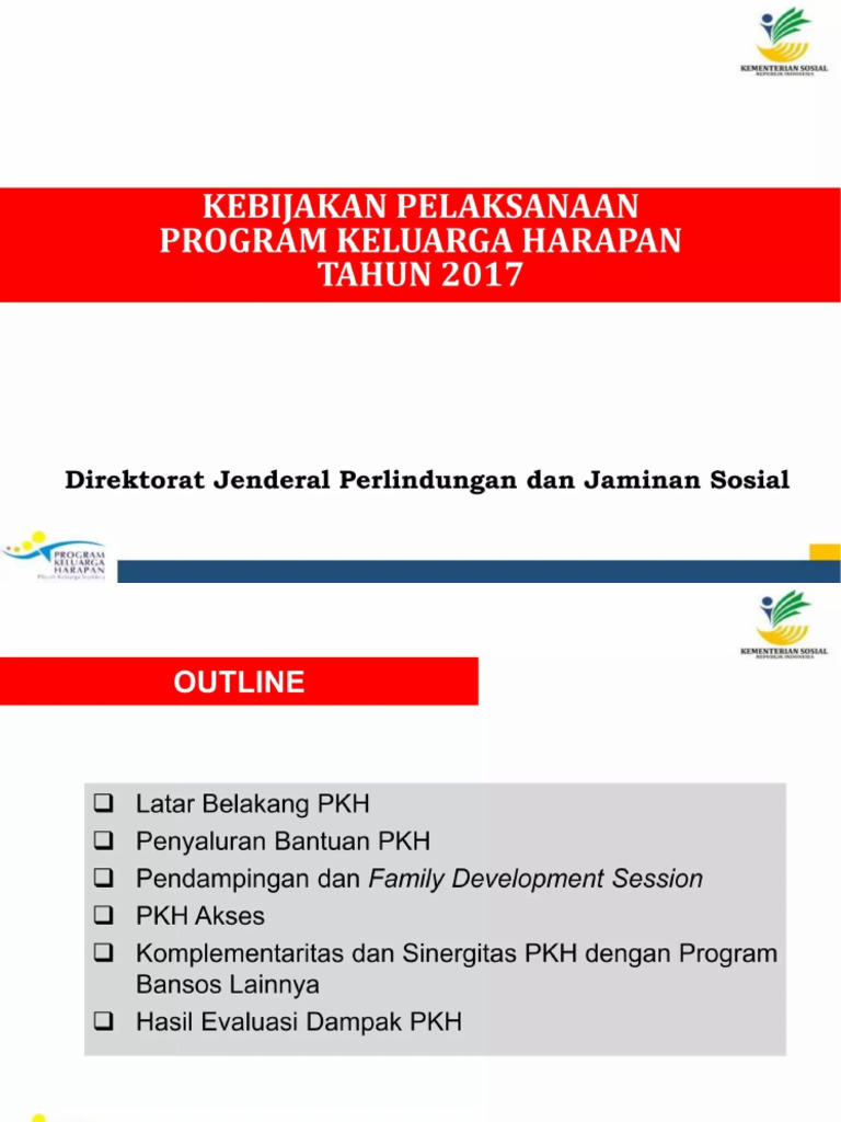 Pengetahuan Dan Kebijakan PKH PPT - 2 | PDF