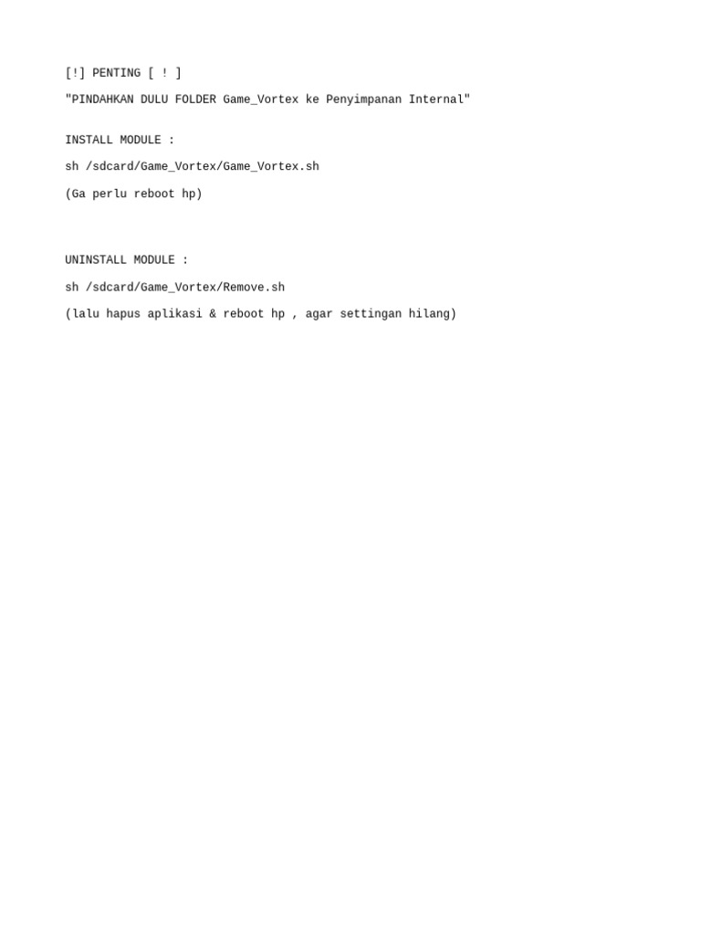 Command To Flash Module | PDF