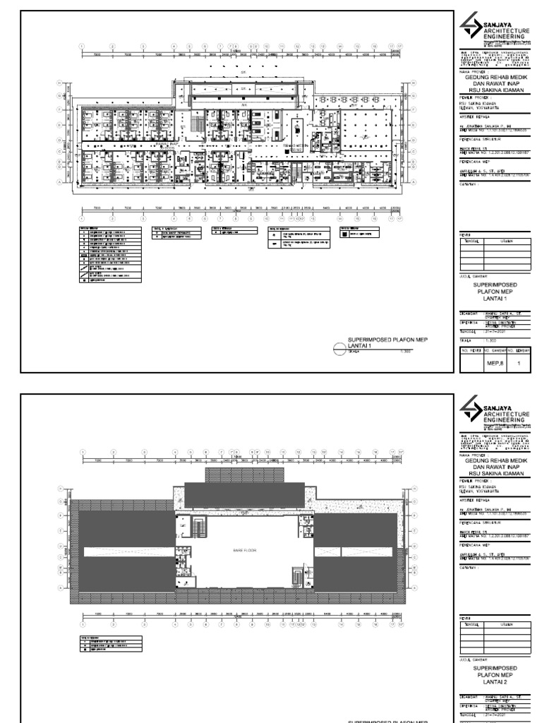8 1. Superimposed Plafon MEP | PDF