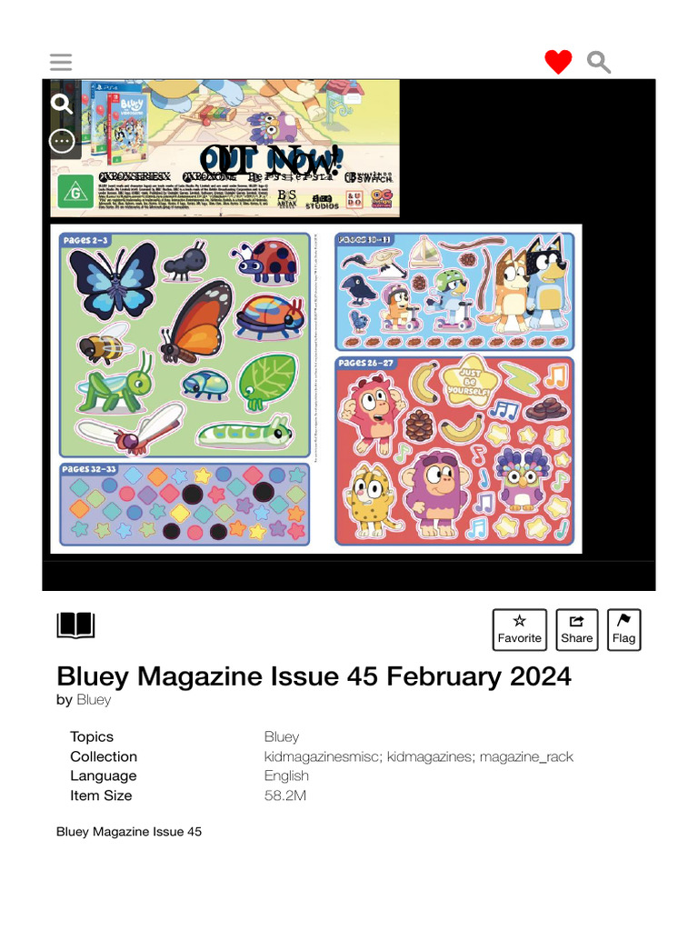 Bluey Magazine Issue 45 - February 2024 | PDF | Xbox | Optical ...