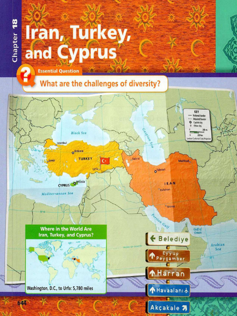 Chapter 18 - Iran, Turkey, Cyprus-1 | PDF | Rain | Subtropics