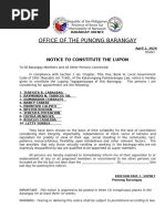 Barangay Business Permit Template | PDF