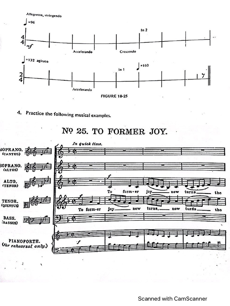 To Former Joy (Partitur) | PDF