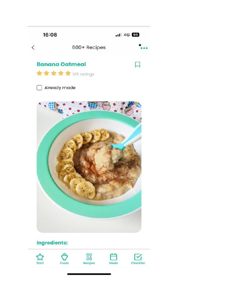 BLW Recipe 103 | PDF